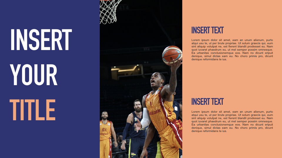 Basketball Playing Creative Keynote