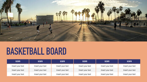 Basketball Playing Creative Keynote