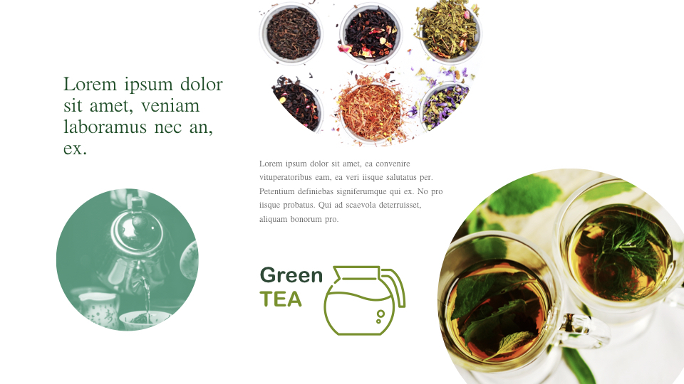 Green Tea Keynote Design|Business