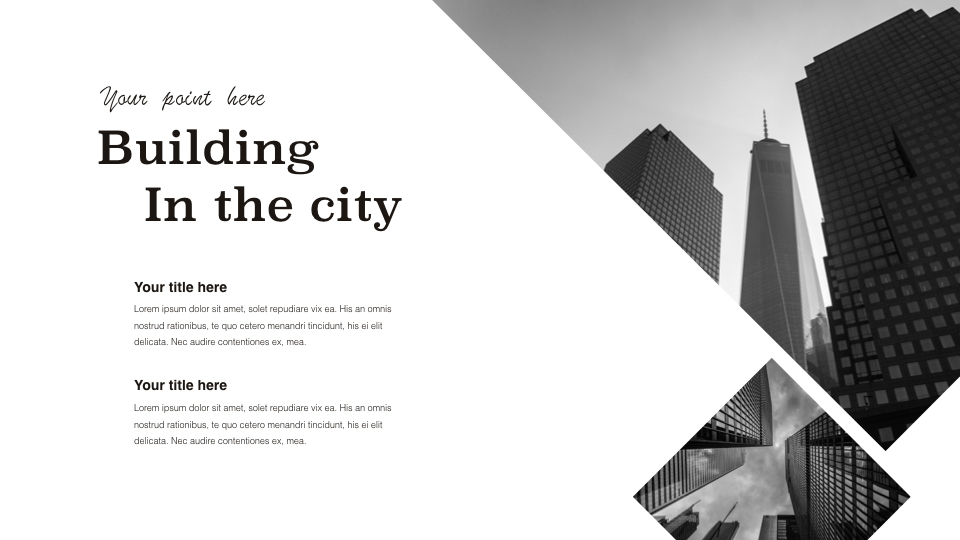 City & Building PowerPoint for mac