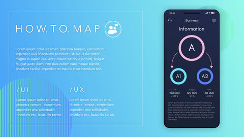 Data UI/UX Analysis Theme Keynote Design