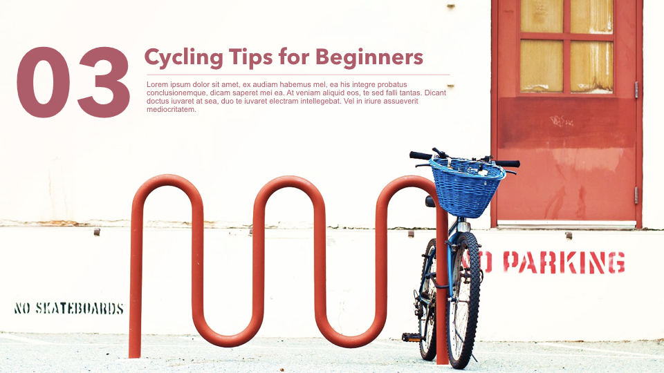 Cycling Tips for Beginners Keynote Presentation