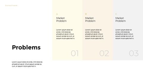 Business Proposal Simple Slides Design