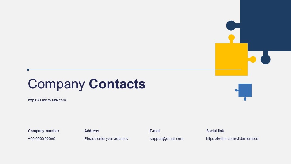 Company Google Slides Presentation Templates|Pitch Decks