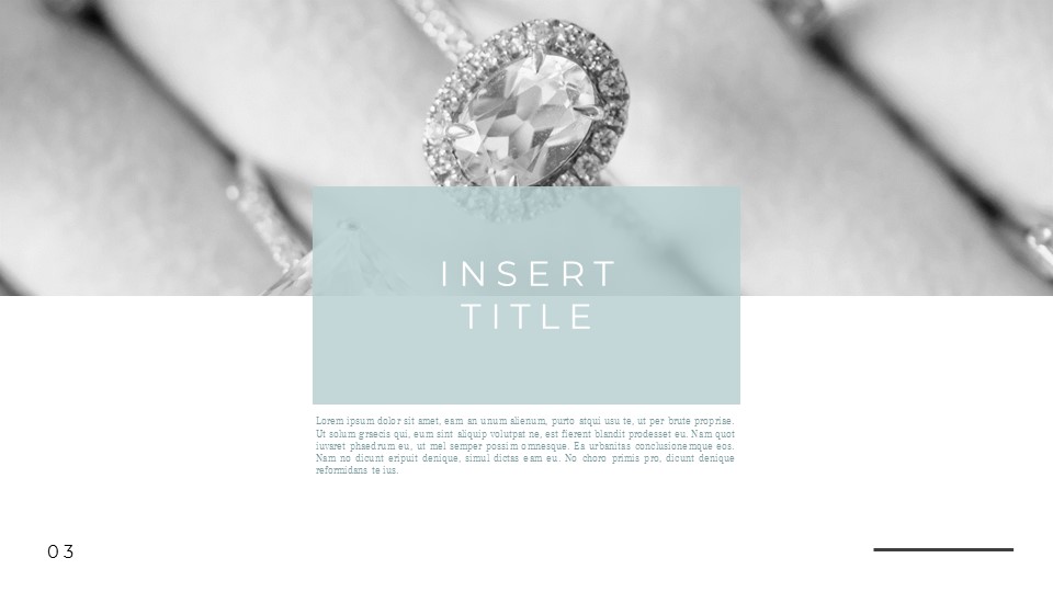 Jewelry Google Slides Presentation