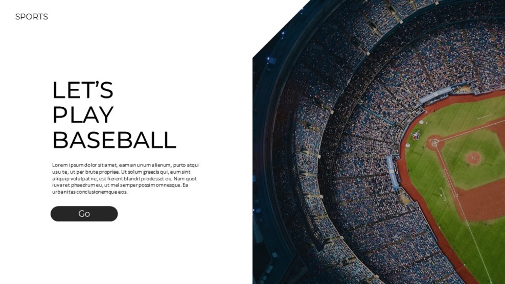 Let’s Play Baseball Game Google Presentation Templates
