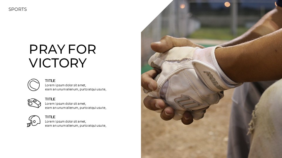 Let’s Play Baseball Game Google Presentation Templates