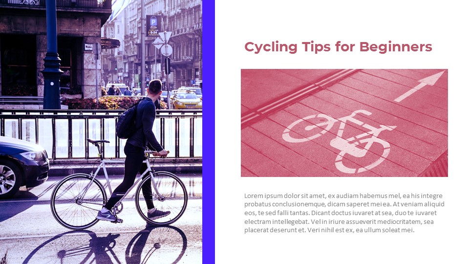Cycling Tips for Beginners Interactive Google Slides|Sports