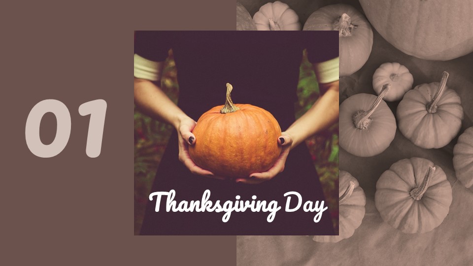 Thanksgiving Day Google Presentation Slides
