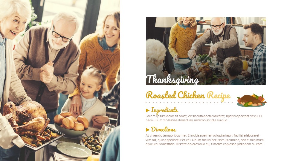 Thanksgiving Day Google Presentation Slides