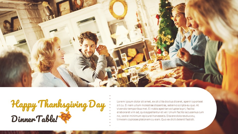 Thanksgiving Day Google Presentation Slides