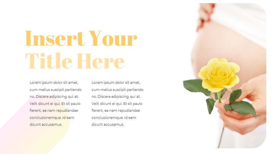 Pregnancy And Childbirth Creative Google Slides