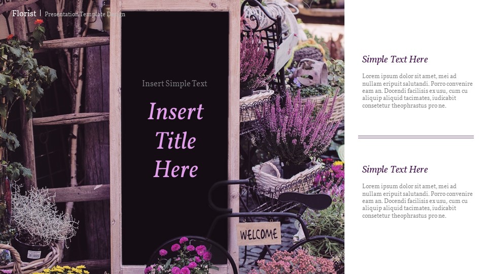 Florist Google Slides to PowerPoint