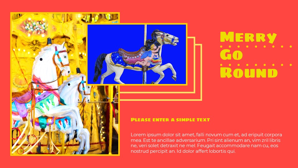 Amusement Park Google PowerPoint Slides|Travel