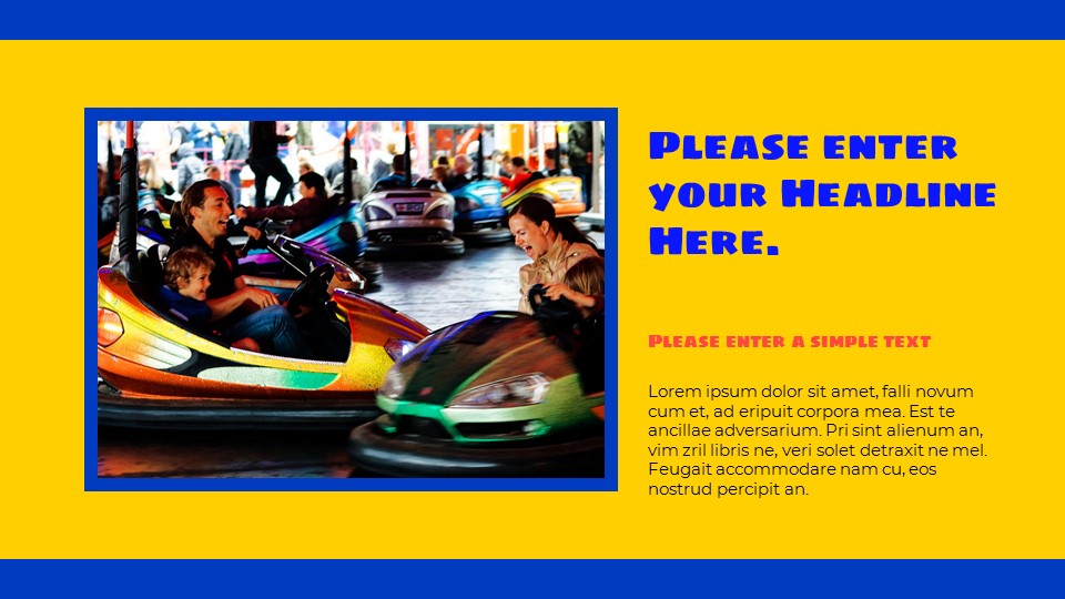 Amusement Park Google PowerPoint Slides|Travel