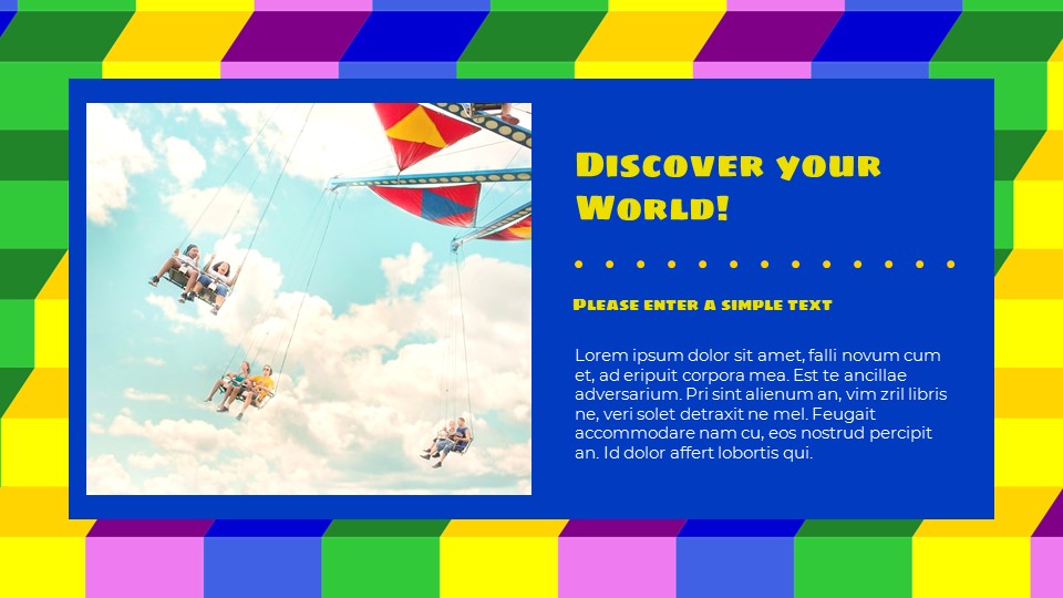 Amusement Park Google PowerPoint Slides|Travel