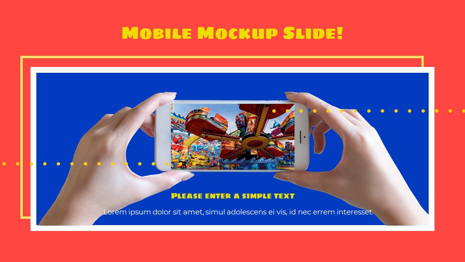 Amusement Park Google PowerPoint Slides|Travel