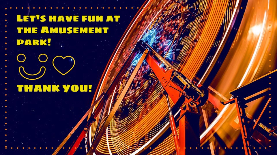 Amusement Park Google PowerPoint Slides|Travel