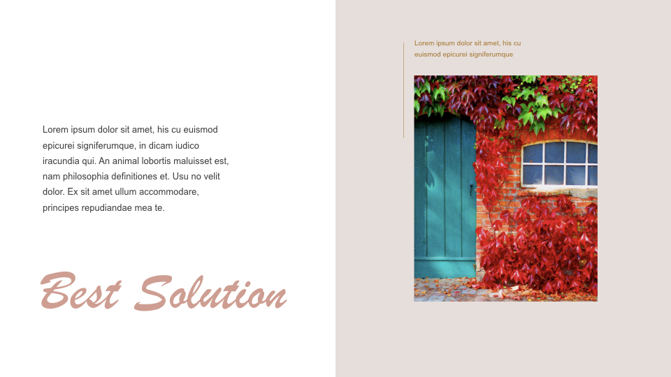 Fall Keynote Examples