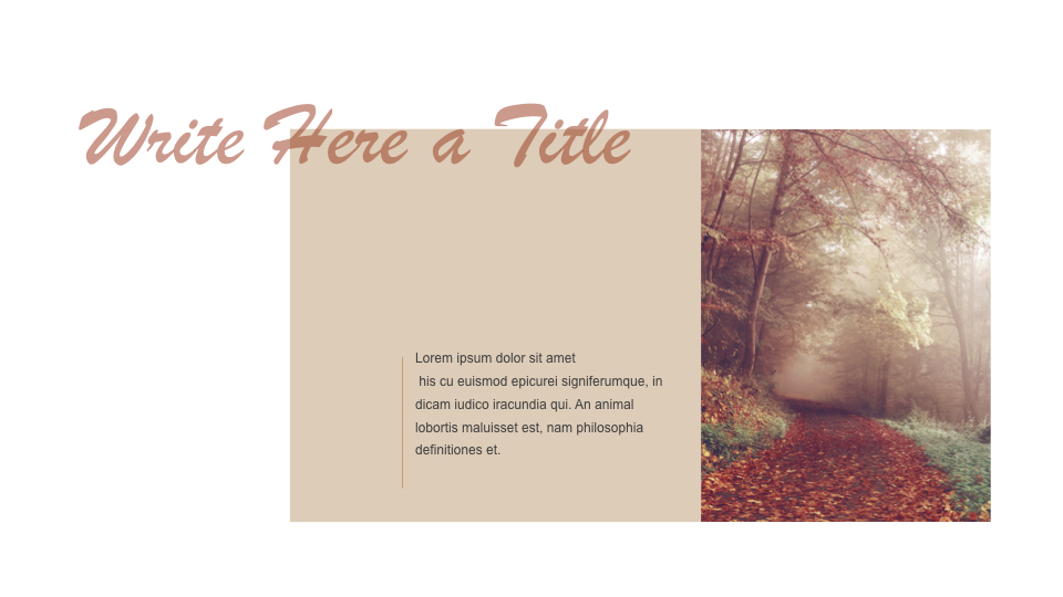 Fall Keynote Examples