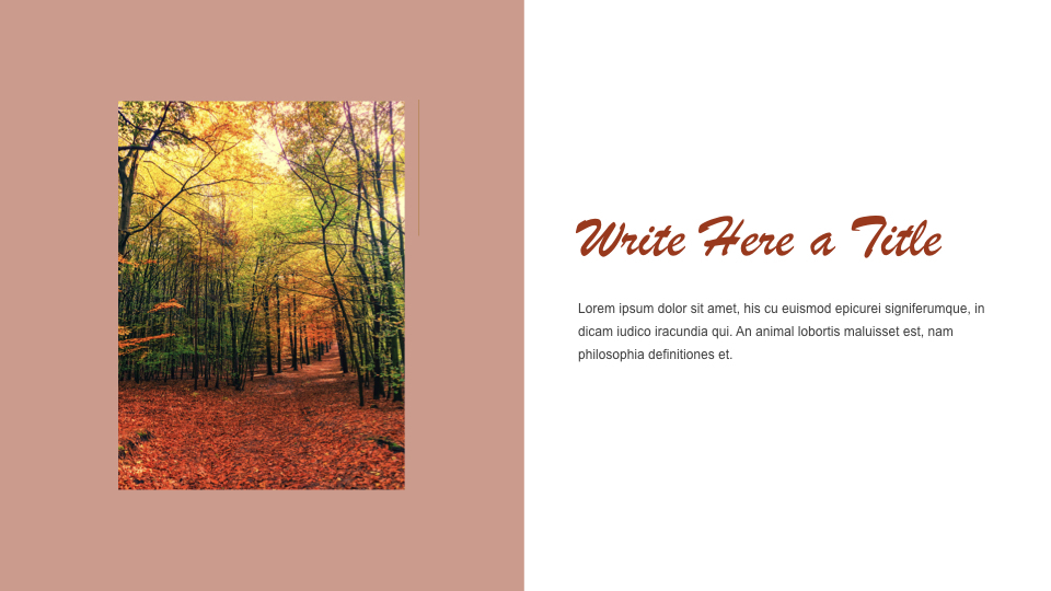 Fall Keynote Examples