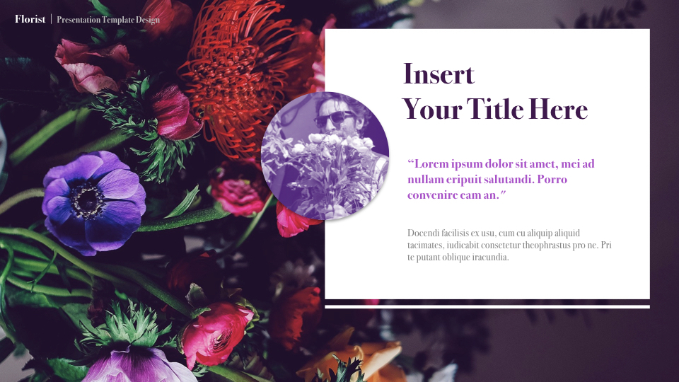 Florist Microsoft Keynote|Business