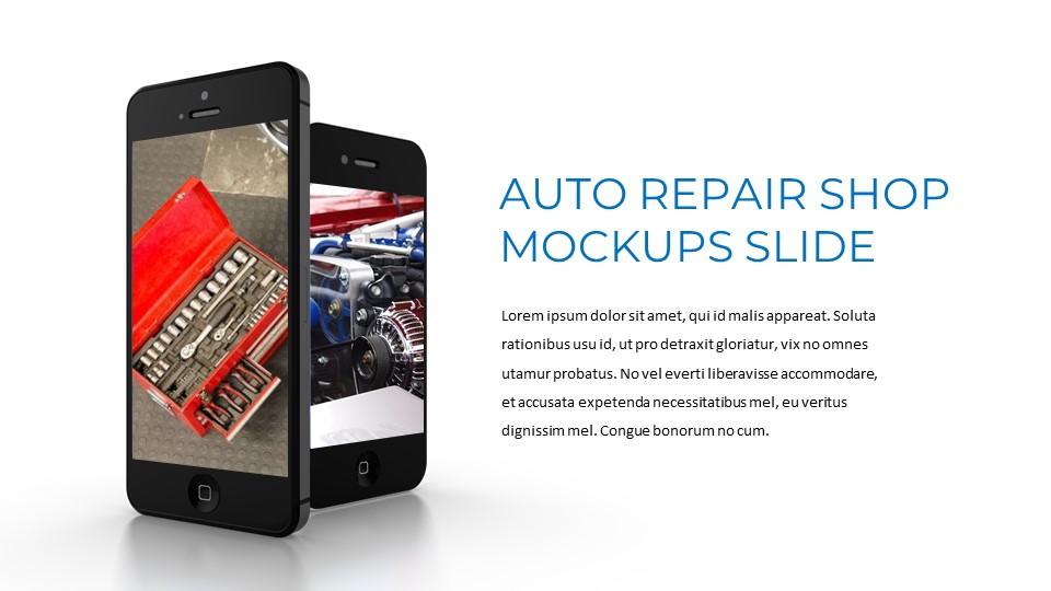 Auto Repair Shop Google Slides Themes for Presentations