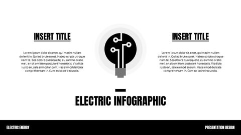 Electric Energy Google Slides Template Design