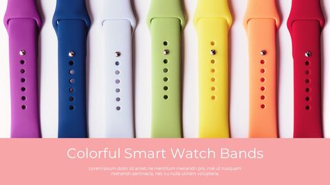 Mobile Accessories Google Slides Template Design