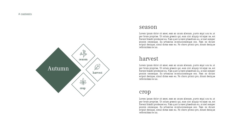 AUTUMN Simple Google Templates