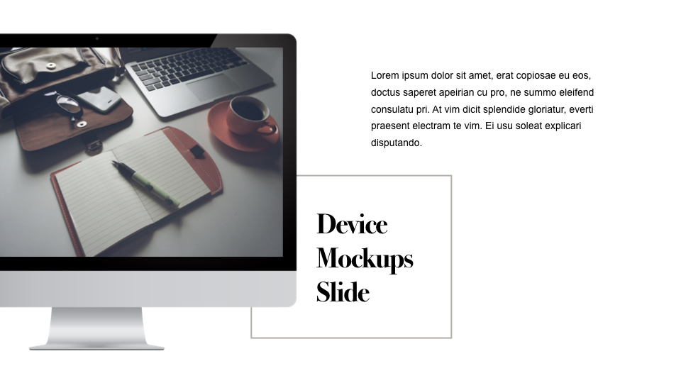 Desktop & Laptop Multipurpose Presentation Keynote Template