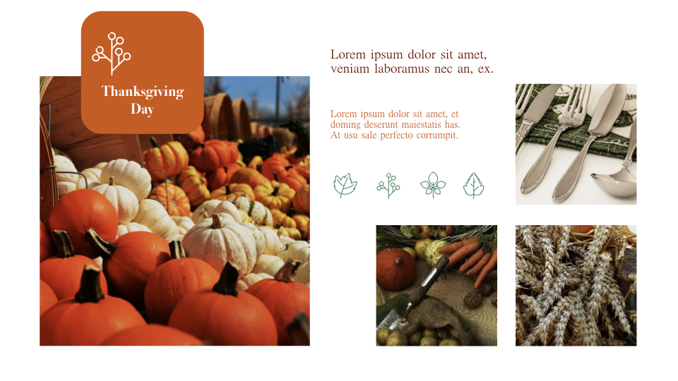 Thanksgiving Creative Keynote|Business
