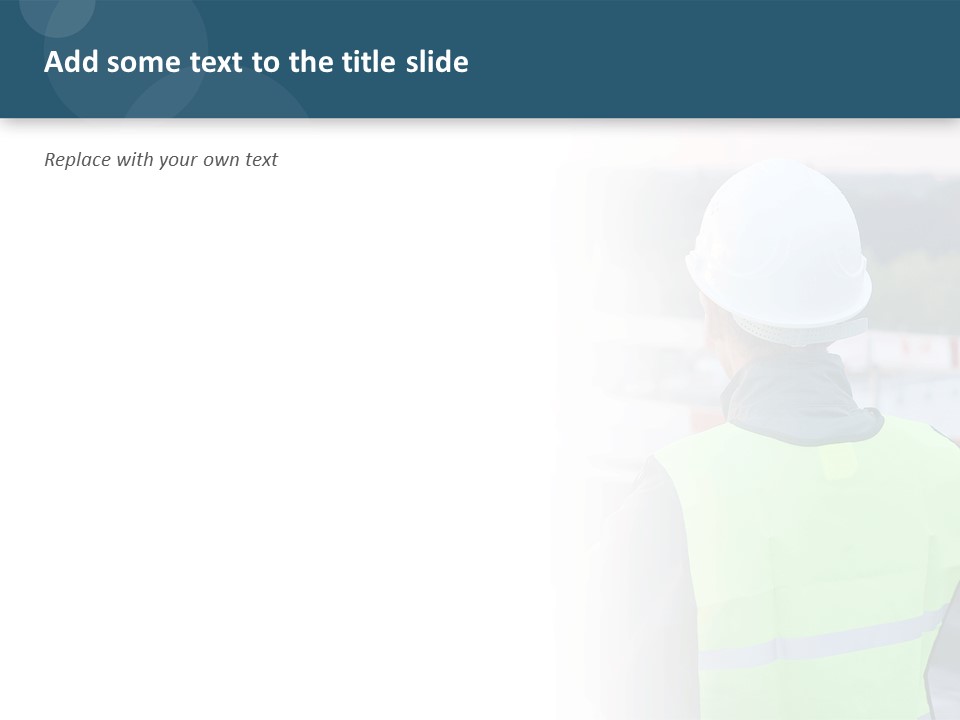 Construction Workers - Google Slides Templates Free Download