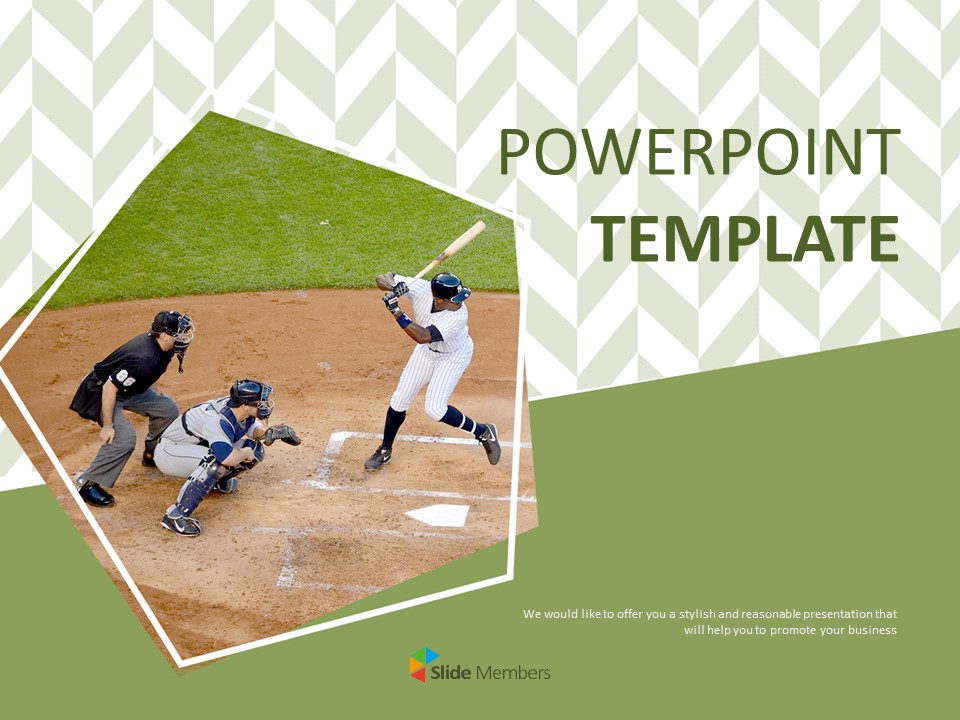 Free Baseball Powerpoint Template