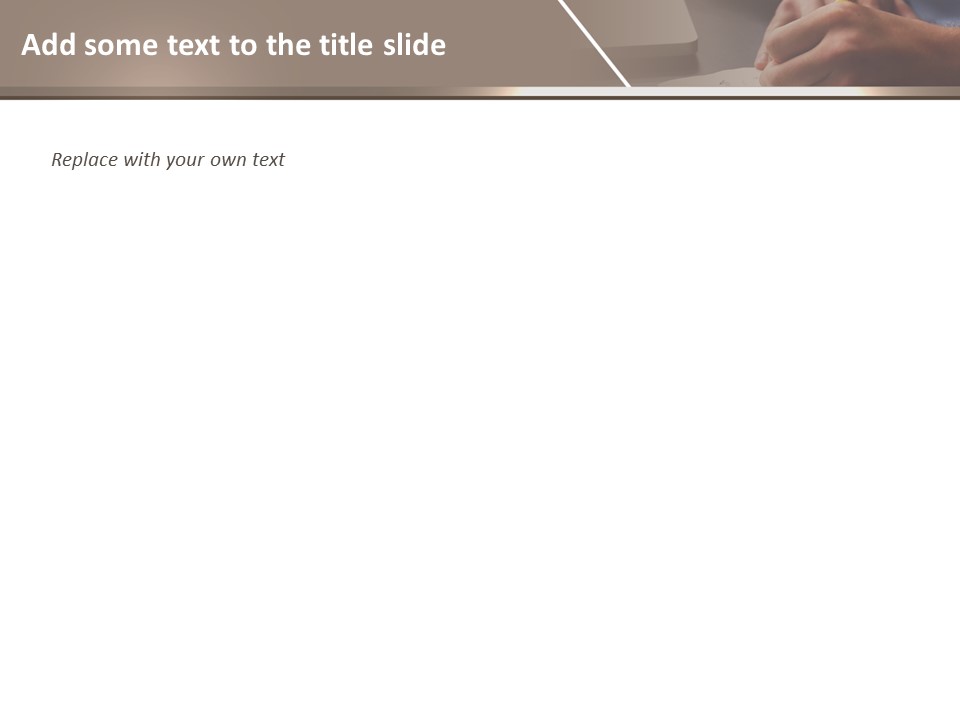 Free Google Slides - Office Desk