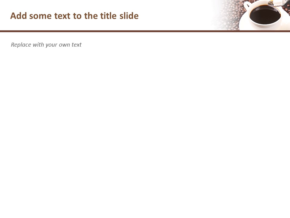 Free Google Slides - Warm Coffee