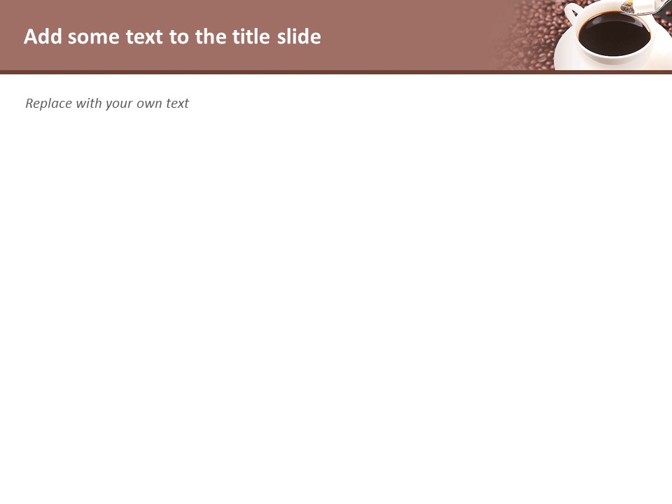 Free Google Slides - Warm Coffee