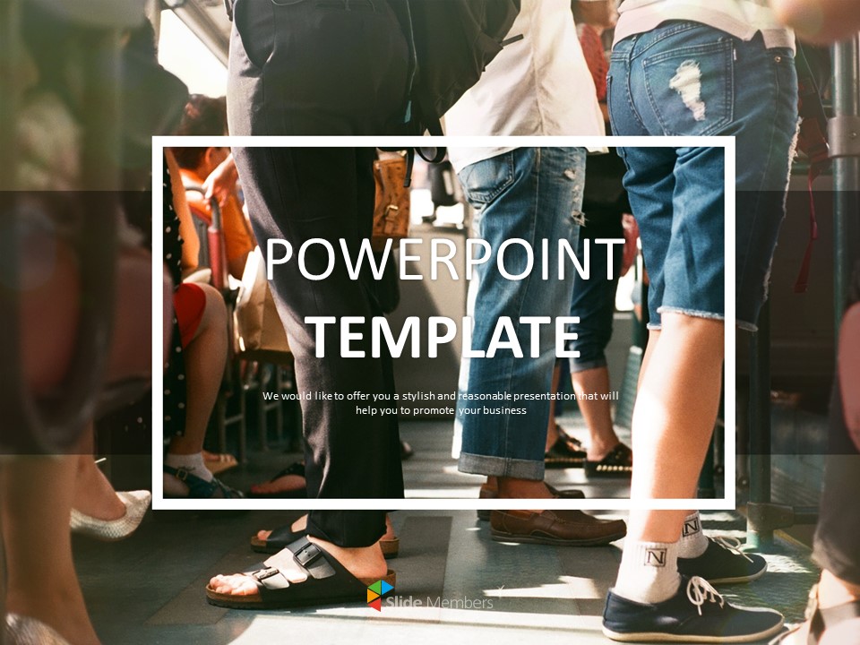 Free Presentation Templates - In the Bus