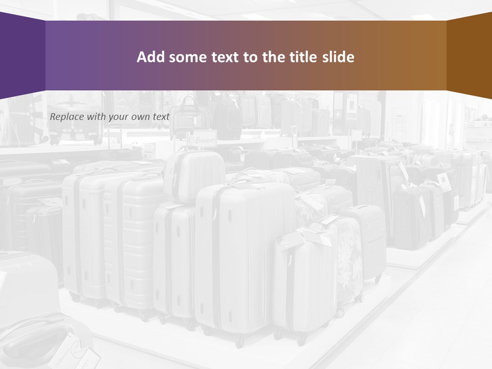 Suitcase - Free Business Google Slides Templates