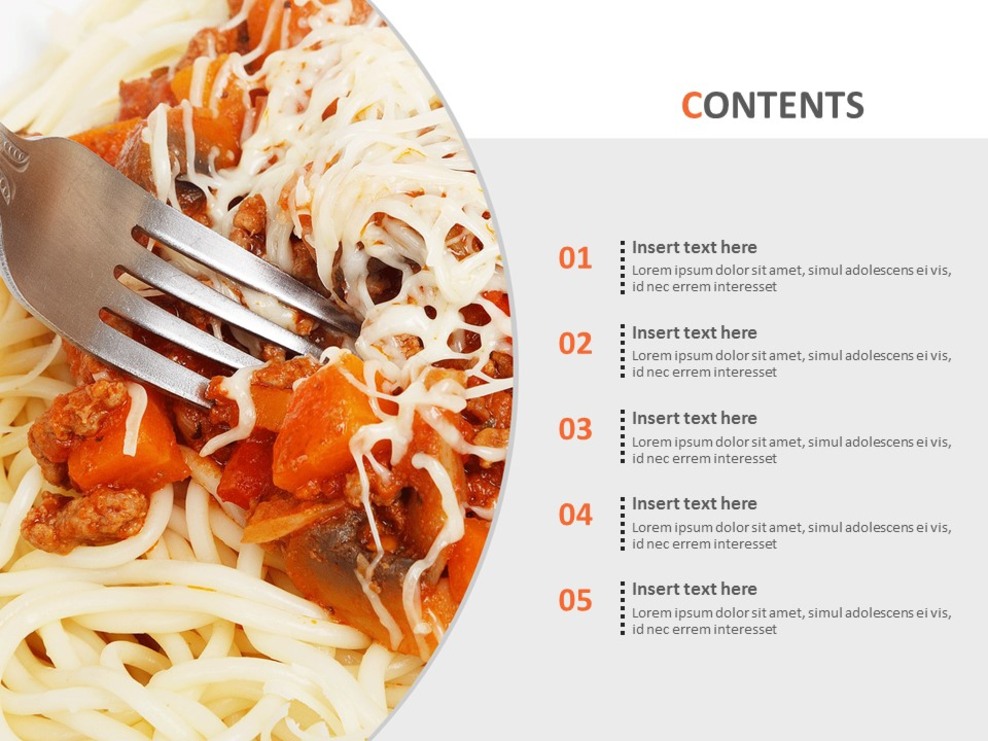 Gratis Pasta de tomate - Plantilla de presentación gratuita