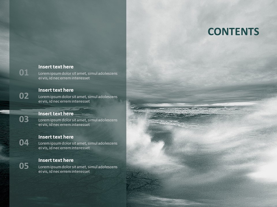 Typhoon - Google Slides Template Free Download