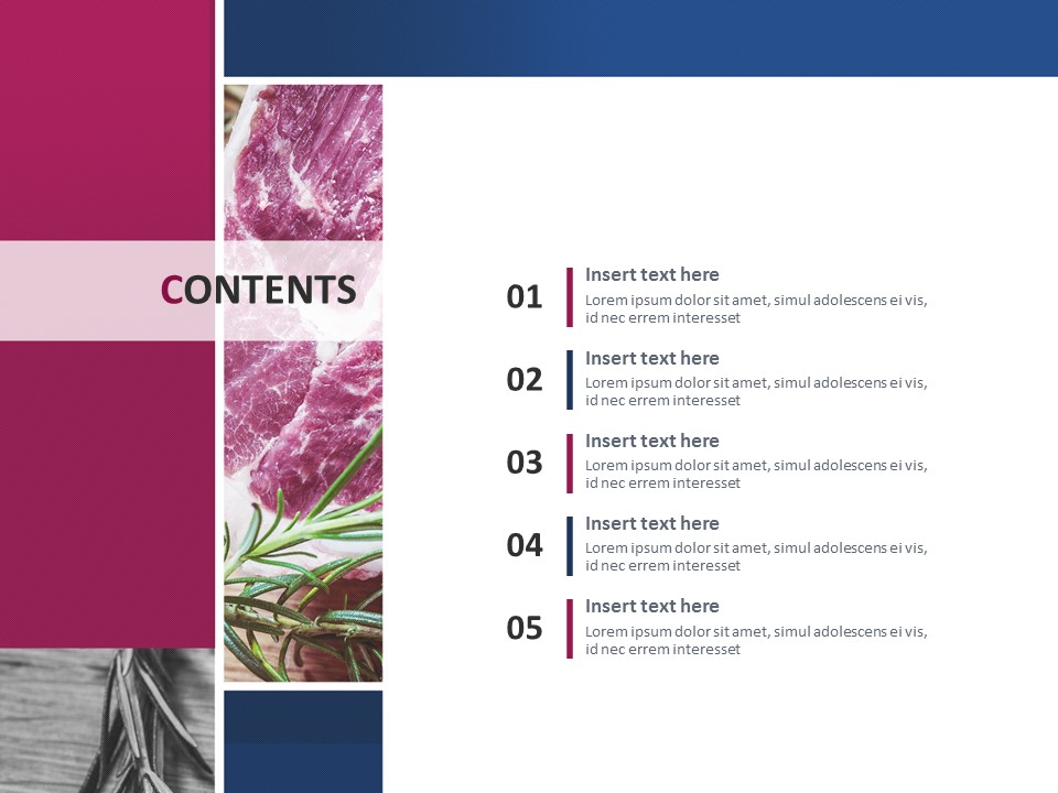 Well Mature Meat - Free Images for Google Slides