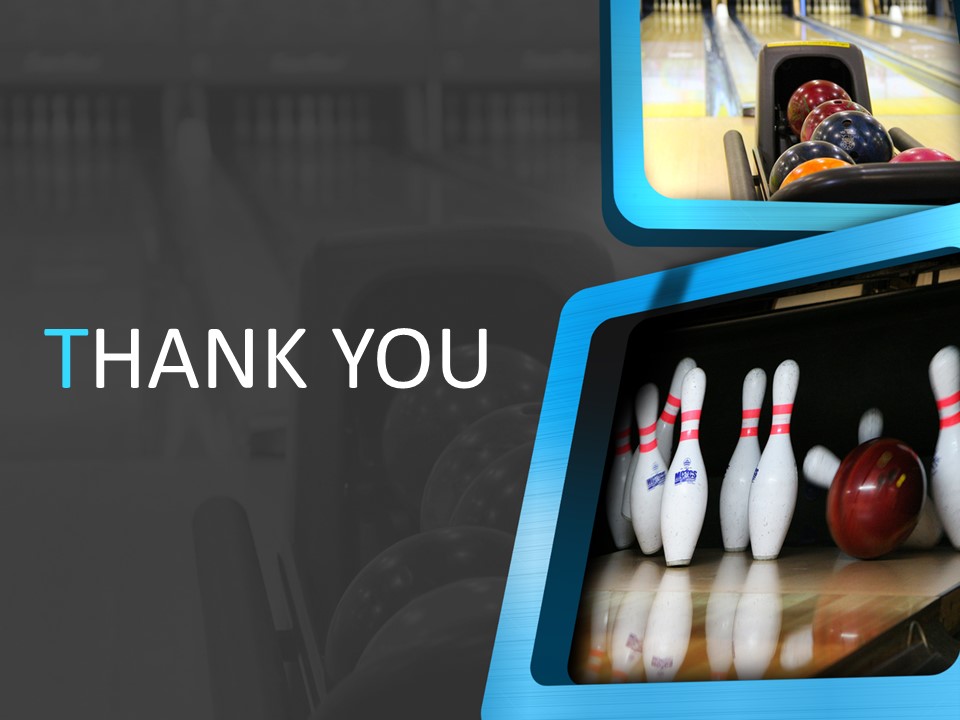 A Ball and Bowling Pins - Free Google Slides