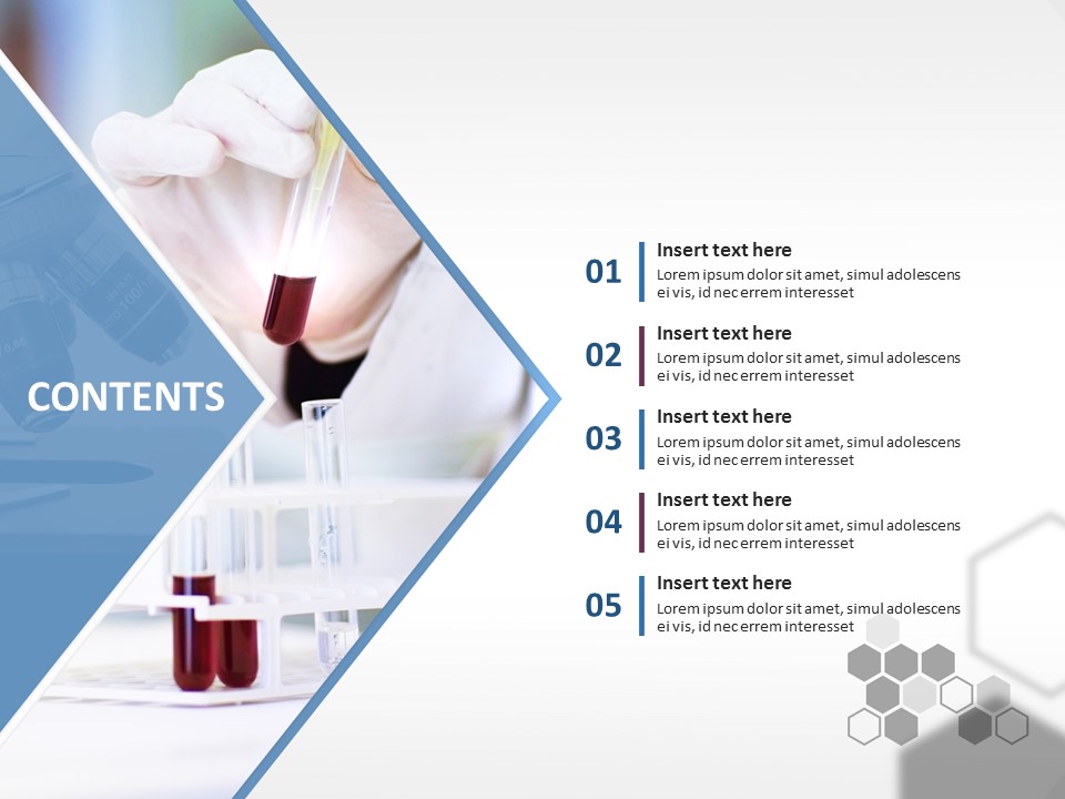A Reagent and a Microscope - Free Google Slides Template Design