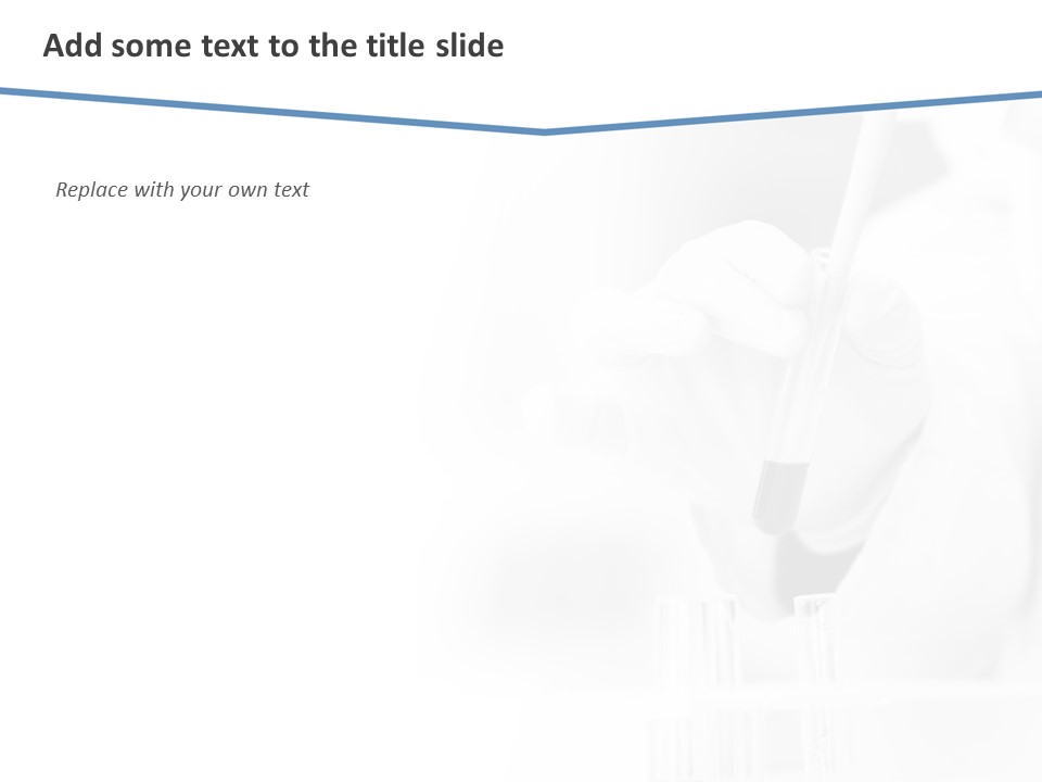 A Reagent and a Microscope - Free Google Slides Template Design