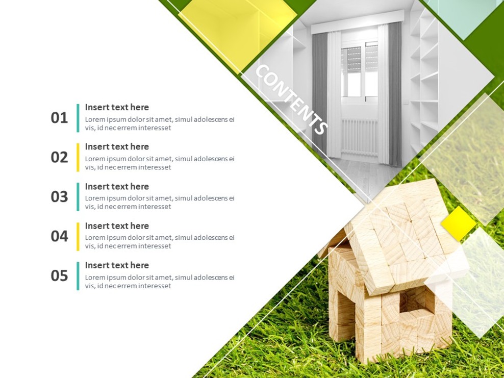 Google Slides Template Free - Dream House