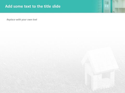 Google Slides Template Free - Dream House