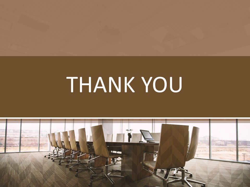 Desks in Conference Room - Google Slides Free