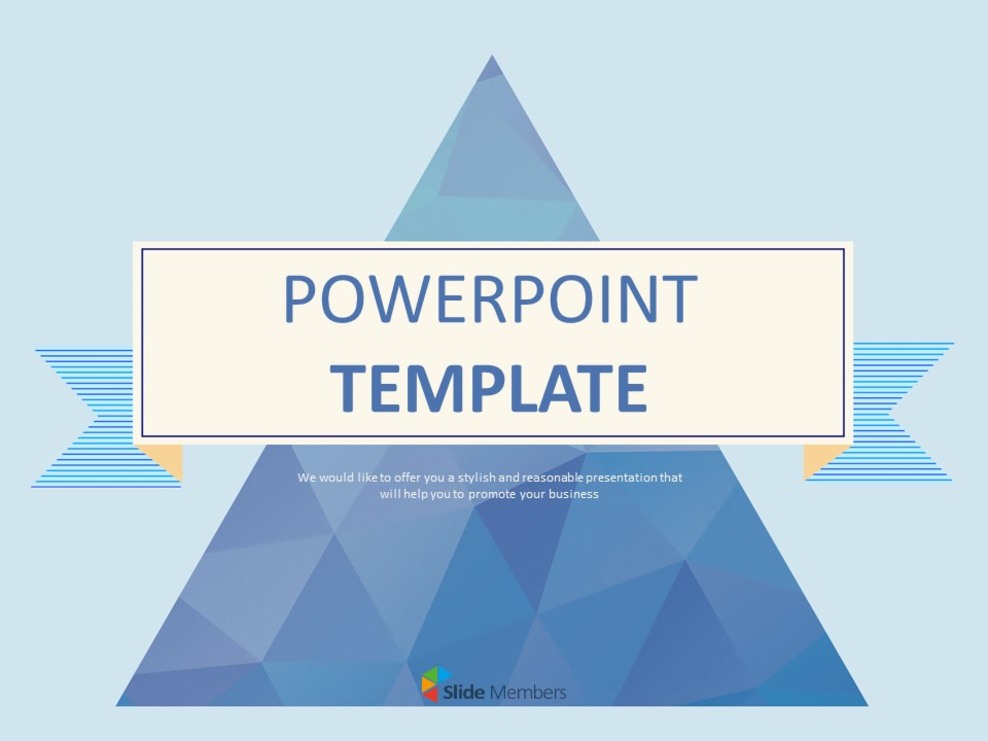 Google Slides Download Free - Purple Jewel With Triangled Pattern ...
