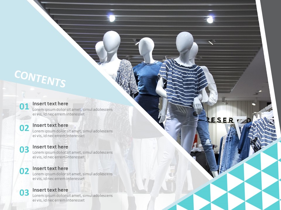 Mannequin in the Show Window - Free Google Slides